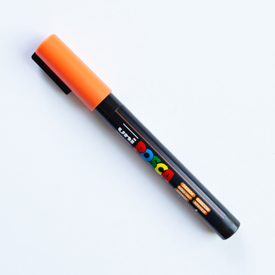 Posca marker PC3M F 0.9-1.3mm Orange – Splendith