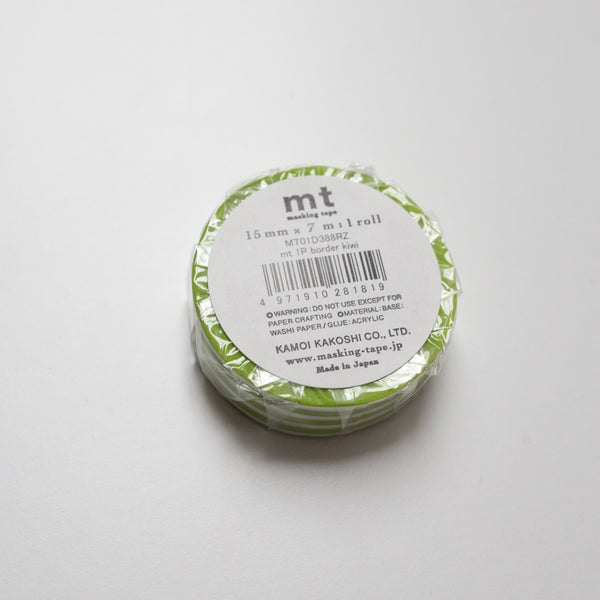 MT Masking tape Border Kiwi – Splendith