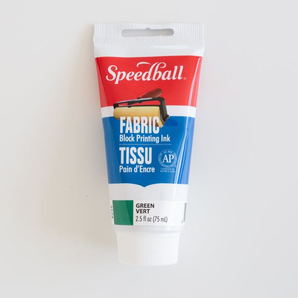 Speedball Fabric Block Printing ink 75ml Green – Splendith